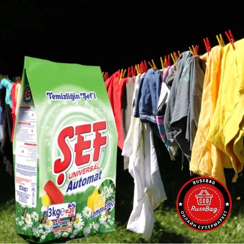 Прах за пране Шеф 3кг UNIVERSAL | RuseBag